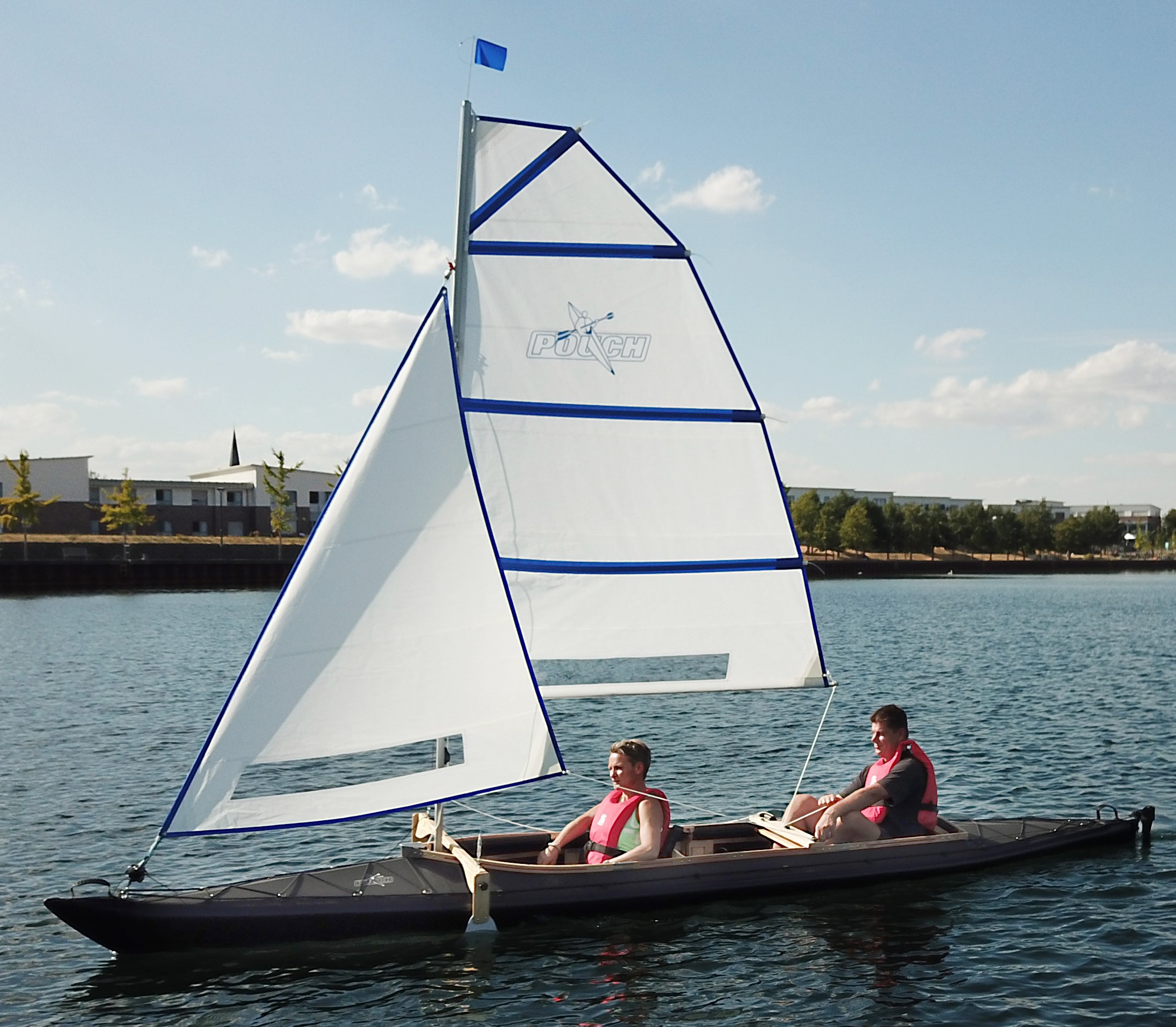 Poucher Faltboot - SEGEL