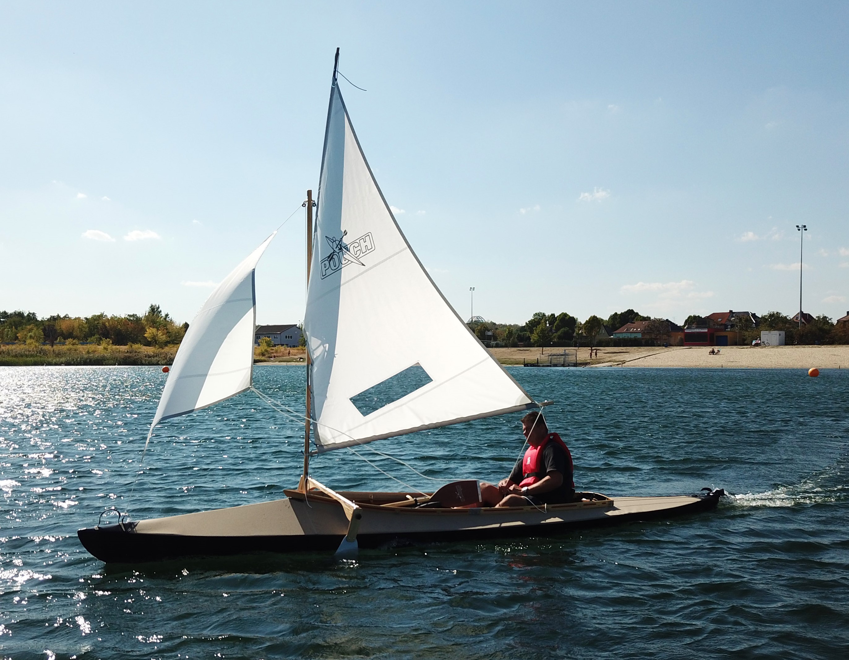 Poucher Faltboot - SEGEL